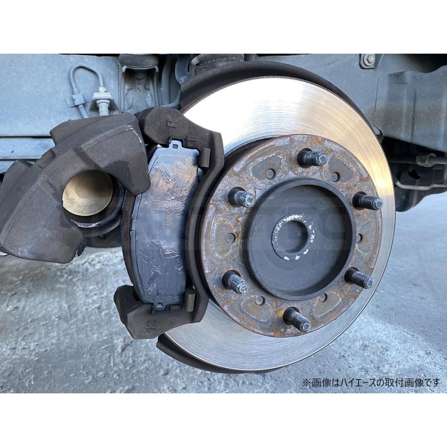 200系 ハイエース レジアスエース TRH200 KDH200 フロント ブレーキパッド トヨタ 純正交換 04465-26421 社外品 ...