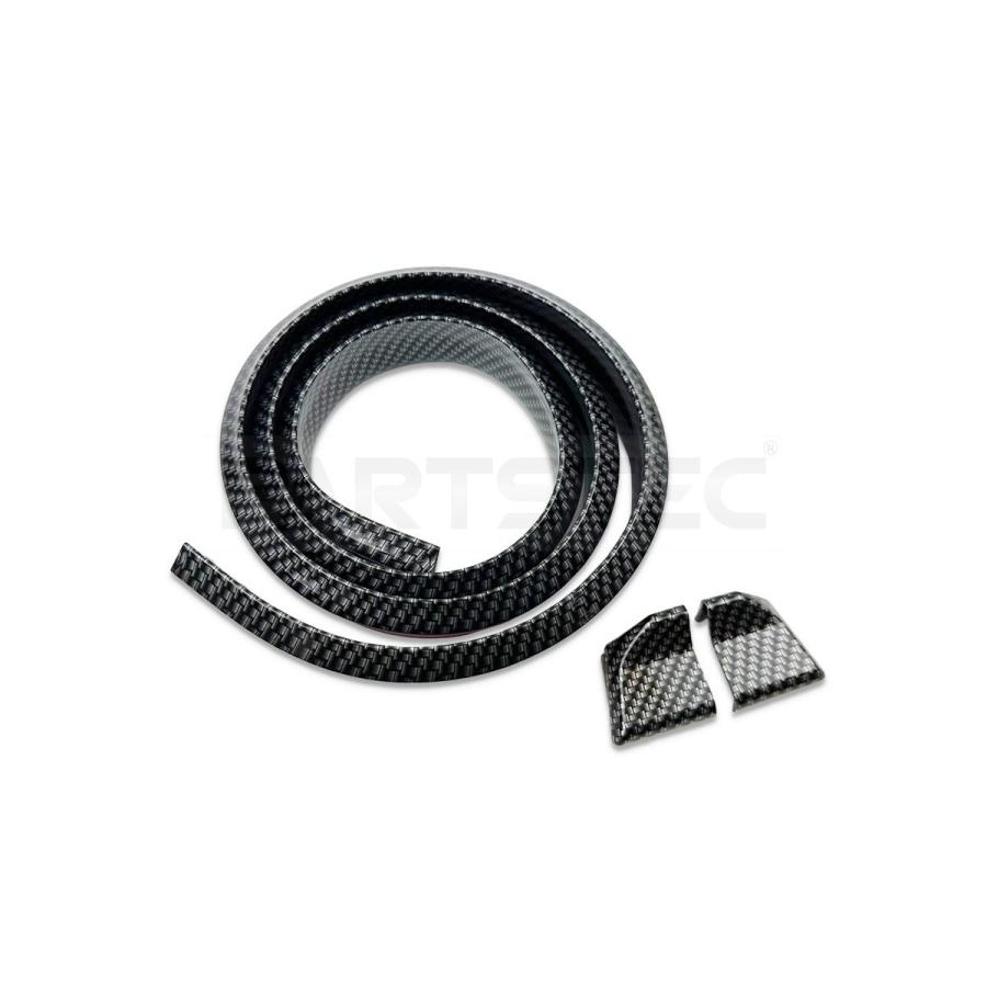 トランクスポイラー カーボン柄 汎用 リアスポイラー ルーフスポイラー リップスポイラー ボンネットスポイラー カット可能 /156-70 : 156-70 : PARTSTEC Yahoo ...