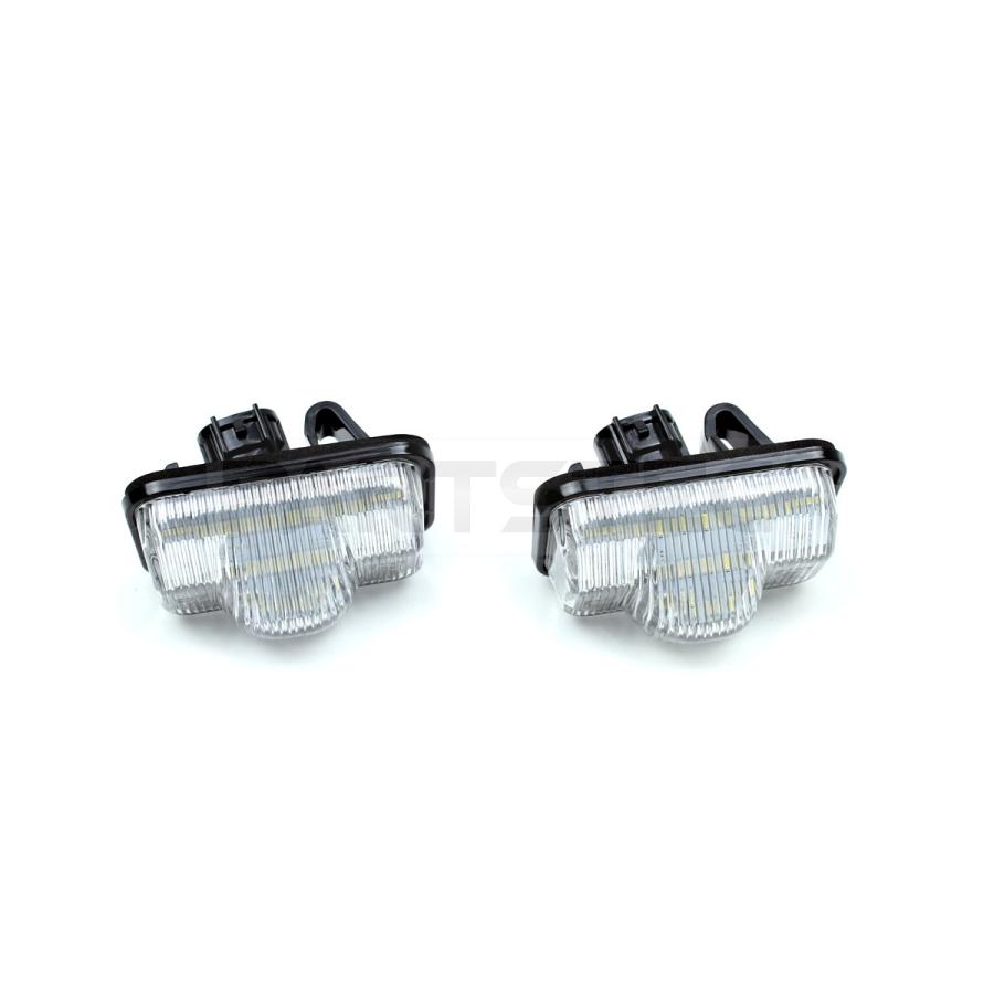 ダイハツ LEDナンバー灯 ホワイト 白 2個 トヨタ 互換 81270-B2060 ライセンスランプ 純正交換 パッソ ムーヴ ムーブ ...