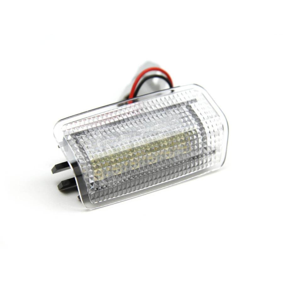 トヨタ（TOYOTA） ドアカーテシ LEDランプ レッド点滅 ホワイト点灯 左右セット 汎用 トヨタ互換 81230-48020 純正交換 ...