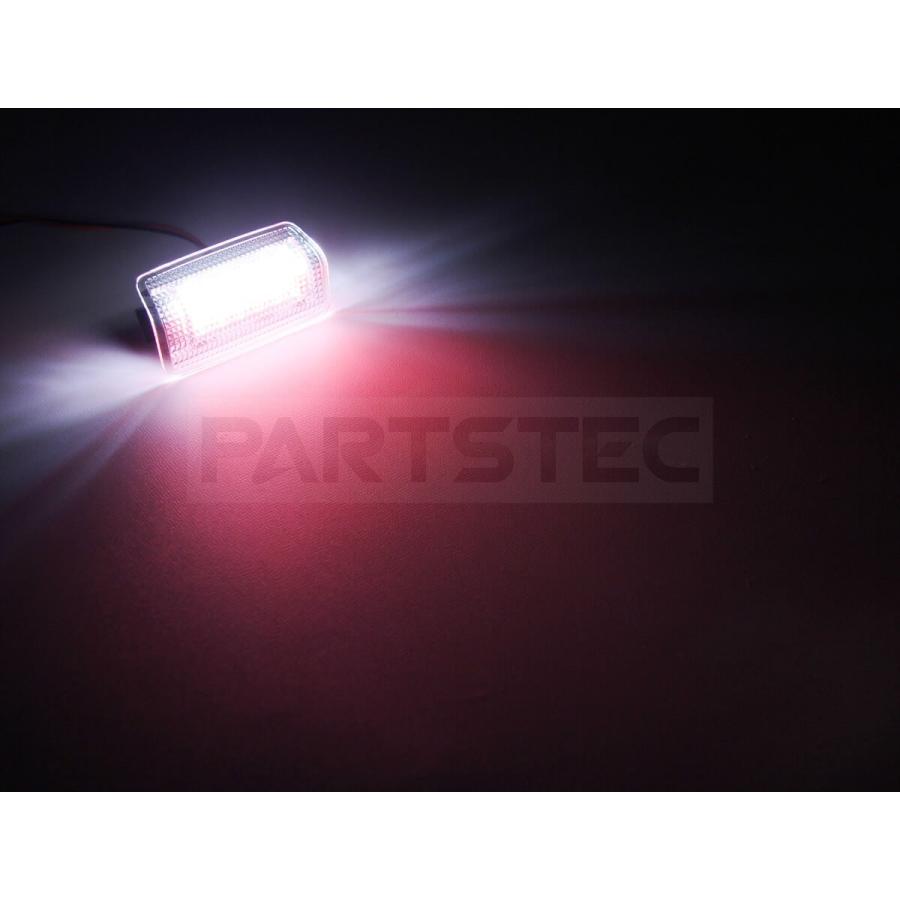 トヨタ（TOYOTA） ドアカーテシ LEDランプ レッド点滅 ホワイト点灯 左右セット 汎用 トヨタ互換 81230-48020 純正交換 ...