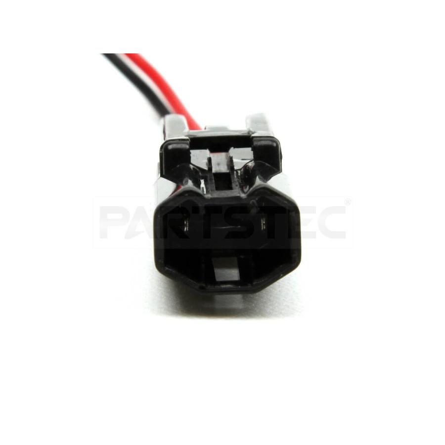 ドアカーテシ LEDランプ レッド 赤レンズ 北米仕様 左右セット 簡単取付 汎用 トヨタ 互換 81230-48020 純正交換 プリウス ...