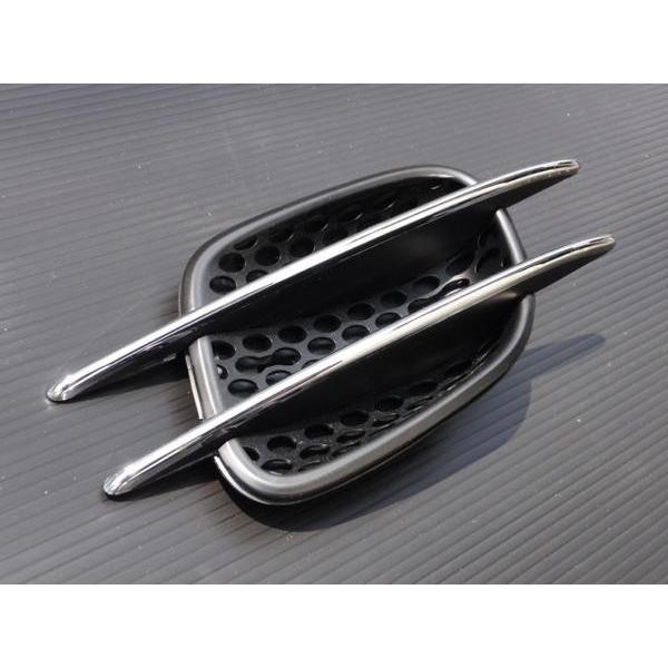 ベンツSL R230ルック フェンダーダクト エアーダクト ダミーダクト 汎用 エアロ AMG ブラバス ロリンザー : パーツヤードオンリー ...