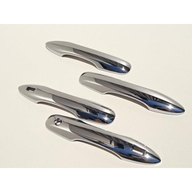 トヨタ カローラ セダン E210 E211 E212 E214 (2019年10月〜) メッキ ドアハンドルカバー ドアノブ ドアガーニッシュ サイド トリム p50a : パーツヤード ...