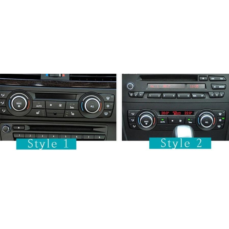 BMW デザイン性UP♪ レッド エアコン ダイヤル カバー E87 E82 E88 116i 118i 120i 130i 135i 1シリーズ Mスポーツ : パーツヤードオンリーワン1 ...