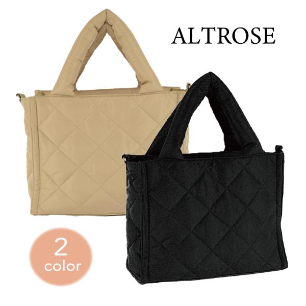 ALTROSE 2WAY トート キルティング トレンド ショルダー 収納 かわいい おしゃれ シンプル カジュアル ブラック ベージュ : パーティハウスヤフー店 - 通販 - Yahoo ...