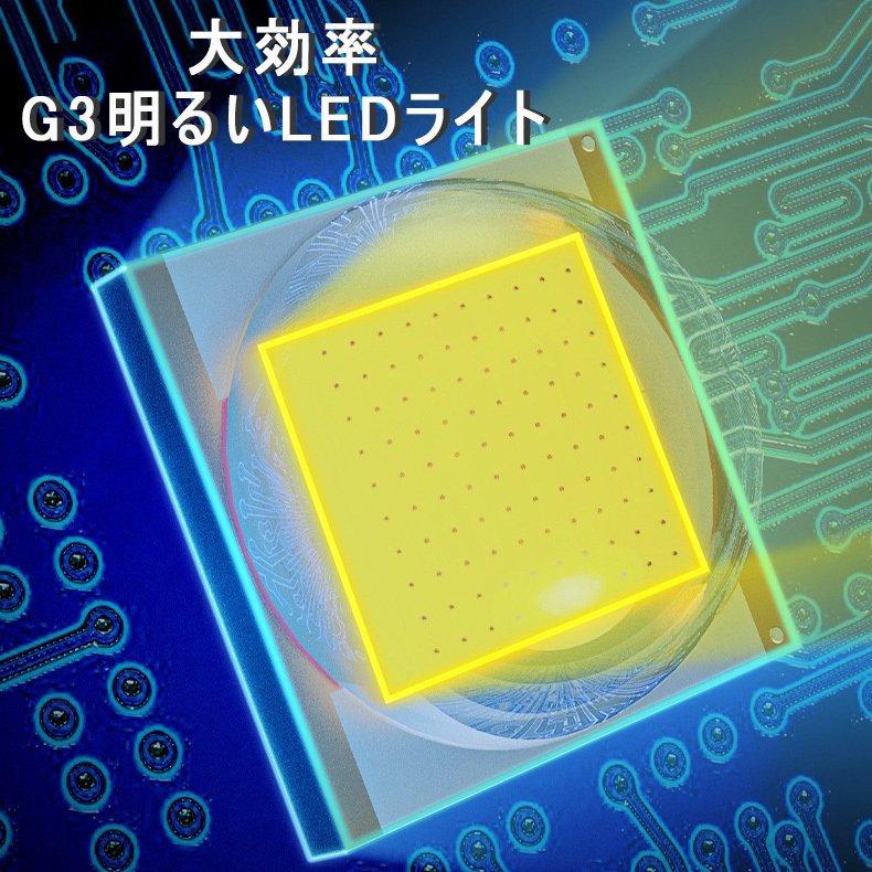即納 led 懐中電灯 小型 軍用 超高輝度 ledライト USB充電式 18650リチウム ハンディライト ミニ 軽量 明るい SOS点滅 防水 防災 地震 停電対策 アウトドア ...