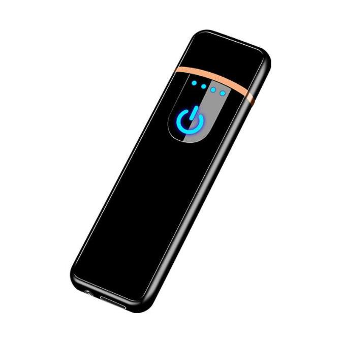 即納 電子ライター ライター usb 小型 充電式充電式 ガス・オイル不要 防風 軽量 薄型 プレゼント 電子ターボライター 家庭用 アウトドア 点火用 : parumuoppa - 通販 ...