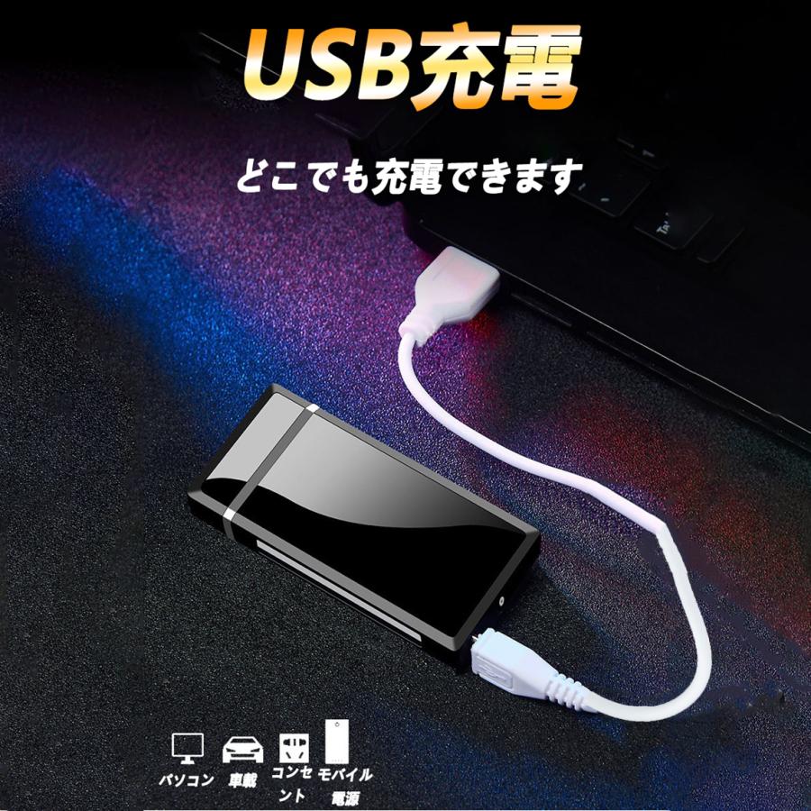 即納 電子ターボライター 電気ライター アークライター 防風 USB充電式 メンズUSBエレクトロンプラズマライター LCD電量ディスプレイ IPX7防水 小型 :cai099 ...
