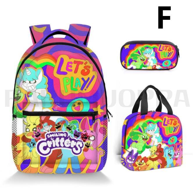 3点セット ポピープレイタイム キャットナップ チャプター3ぬいぐるみ poppyplayTime スマイリングクリッターズ バッグパック リュック グッズ : parumuoppa - 通販 ...