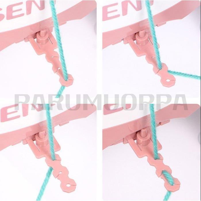 編み機 48針 織り機 子供 おもちゃ DIY手芸 操作簡単 回転織機 コンパクト スカーフ ニット マフラー 袋 帽子 毛糸編み機 手芸編みキット 手編み機 手芸用品 ...