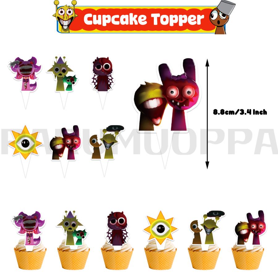 スプランキー 誕生日 飾り付け バルーンセット sprunki plush バースデー セット HAPPY BIRTHDAY 風船 飾り 誕生日飾り 男の子 女の子人気ゲーム キッズ ...