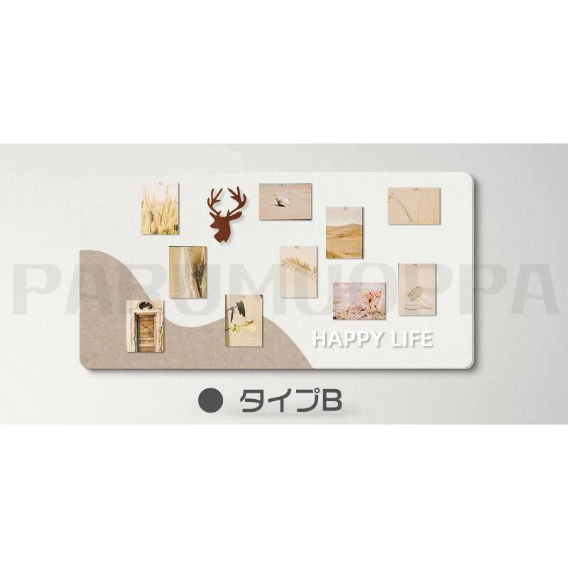 コルクボード サイズオーダー ボード 掲示板 簡単設置 フォトフレーム 写真 穴不要 画鋲付 DIY フェルト製 ウェルカムボード ハリペタ 壁貼りフォトフレーム : parumuoppa ...