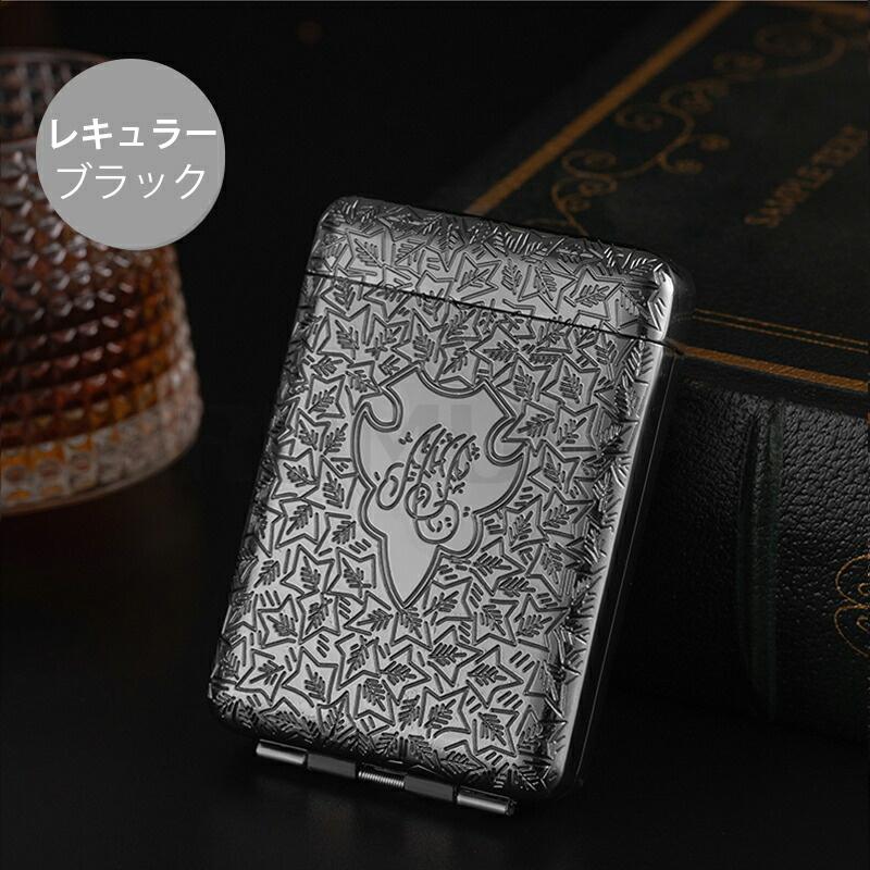 シガレットケース タバコケース メンズ レディース おしゃれ アルミ たばこケース 煙草 ケース かっこいい シック カバー 彫り柄 2タイプ スリム レギュラー : parumuoppa ...