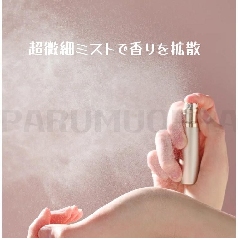 即納 アトマイザー 香水噴霧器 5ml プシュ式 詰め替え香水瓶 ポータブルで携帯便利 漏れ防止 底部充填 入れ方簡単 ボトムフィル 旅行用 詰替容器 プレゼント : parumuoppa ...