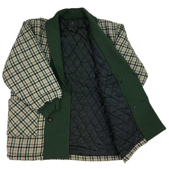 【直送品】匠 ウール入り裏キルト中綿入りジャケット 41073 S/M/L/LL グリーン系 : へるしー99BOX - 通販 - Yahoo!ショッピング