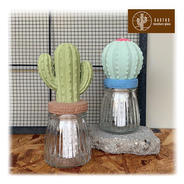 DECOLE AG-29963-64「潤いマスコット ガラスサボテン（ハシラサボテン・タマサボテン）」デコレ decole URUOI ...