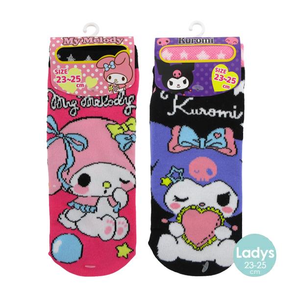 sanrio 【ネコポス便発送可】LI-5057 キャラクター ソックス マイメロディ ウインク クロミ レディース 約23〜25cm サンリオ 選べる3P￥1,110対象商品 : パサパ ...