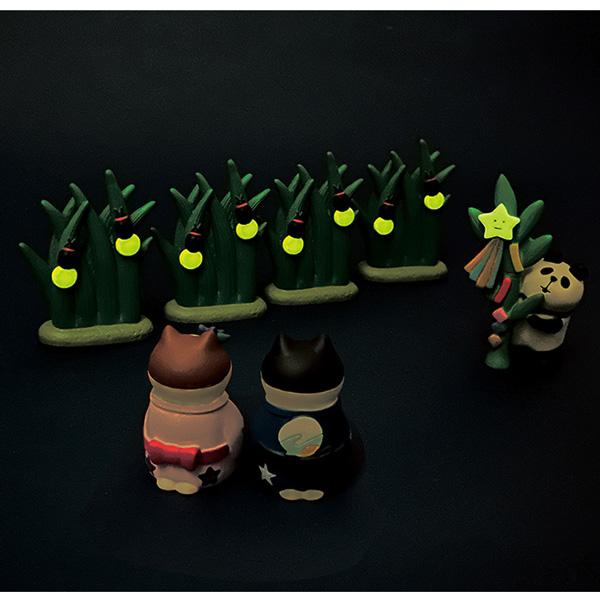 DECOLE ZSV-38841E「浴衣猫 ソーダ」七夕 TANABATA 2025 デコレ concombre コンコンブル インテリア 飾り ディスプレイ マスコット 置物 : パサパ ...