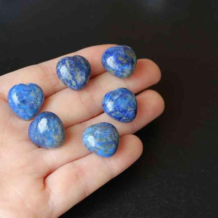ラピスラズリ ハート タンブル ミニ 1個 天然石 パワーストーン レディース メンズ プレゼント お守り : 天然石・パワーストーンのお店 ...