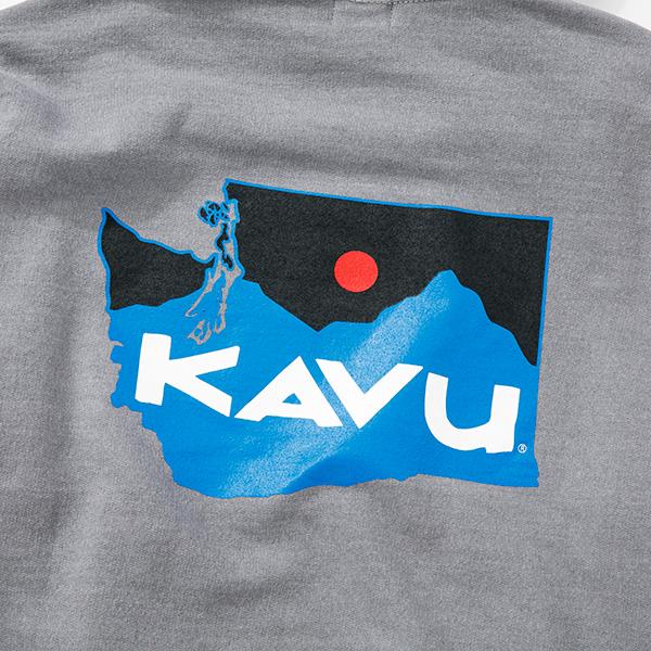 KAVU（カブー） ワシントンマップ パーカ WASHINGTON MAP PARKA 19821720 ￥8,800 : PASSAGE ...