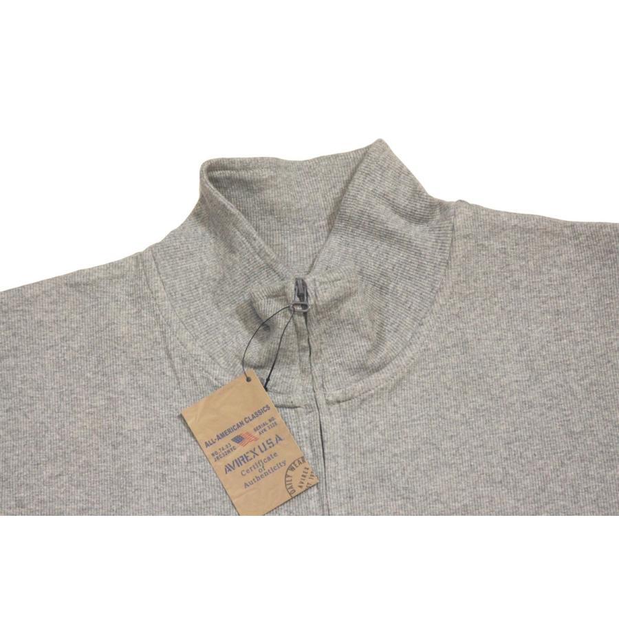 AVIREX（アヴィレックス） デイリー RIB STAND ZIP JACKETスタンド
