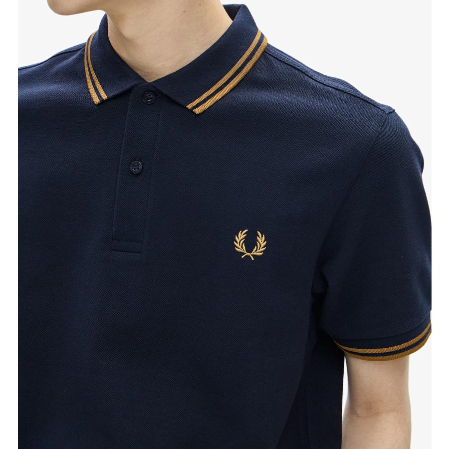 FRED PERRY フレッドペリー Fred Perry Shirt-M3600 フレッドペリー ツインティップ ポロシャツ M3600 :M3600:PASSAGE - 通販 ...