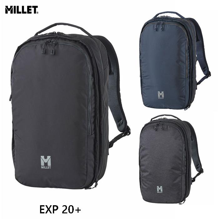 MILLET 送料無料！MILLET ミレー EXP 20＋ リュック バックパック +8Lまで増減可 ￥19,800 : PASSAGE - 通販 - Yahoo!ショッピング
