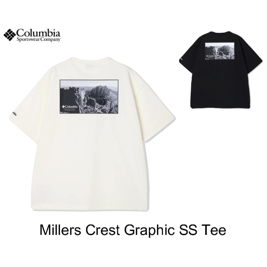 Columbia SALE！クリックポスト送料無料！ コロンビア Millers Crest Graphic SS Tee ミラーズクレストグラフィックショートスリーブティー PM0795 ...