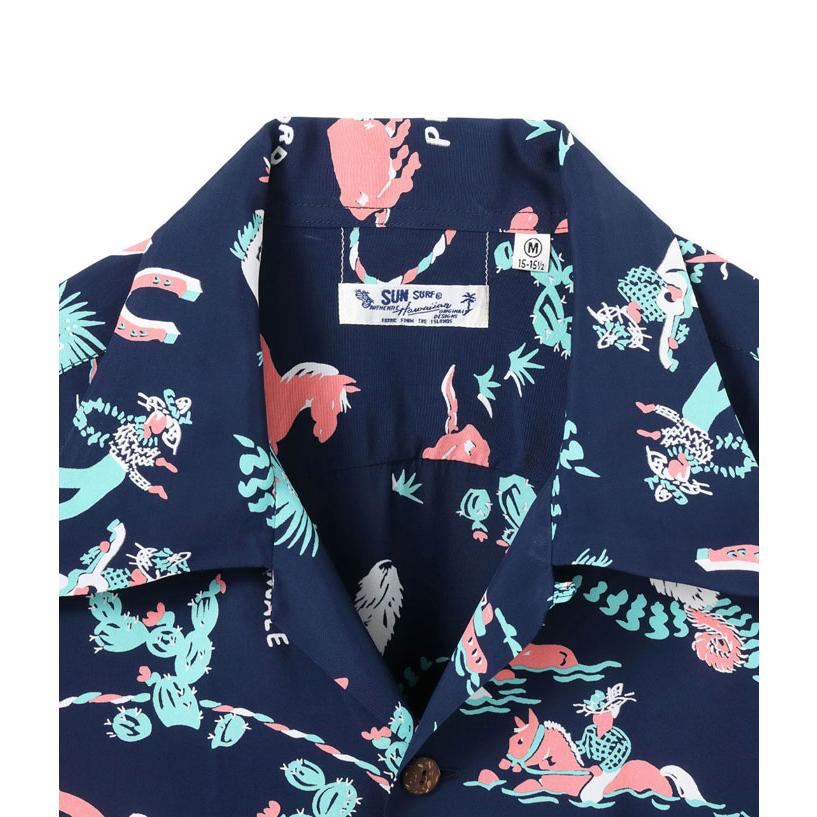 SUN SURF 送料無料！SUN サンサーフ RAYON HAWAIIAN SHIRT “PANIOLA TOWN” SS39420 ￥17,380 アロハシャツ : PASSAGE ...