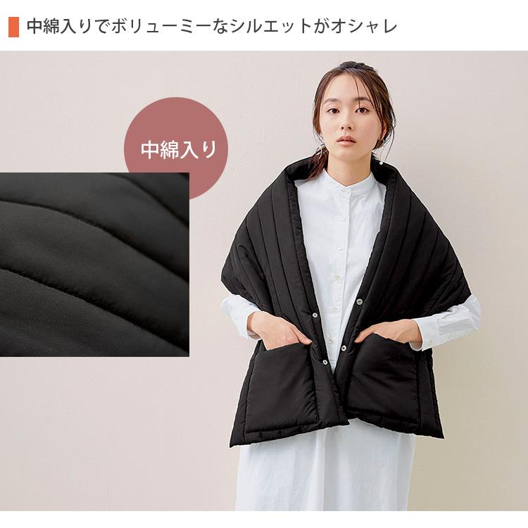 COGIT バスパウダー付 暖かパディングベストストール ストール レディース 寒さ対策 : PassageShop - 通販 - Yahoo!ショッピング