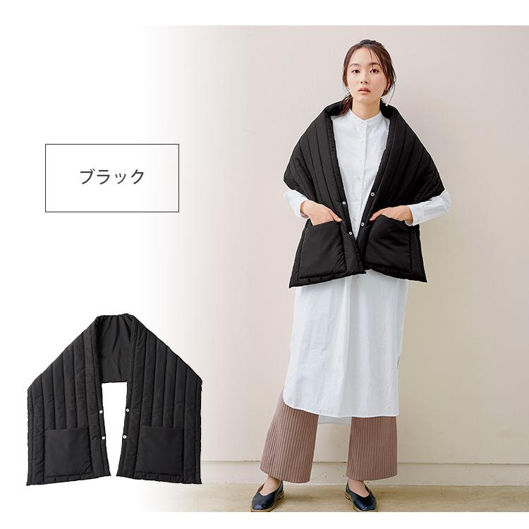 COGIT バスパウダー付 暖かパディングベストストール ストール レディース 寒さ対策 : PassageShop - 通販 - Yahoo!ショッピング