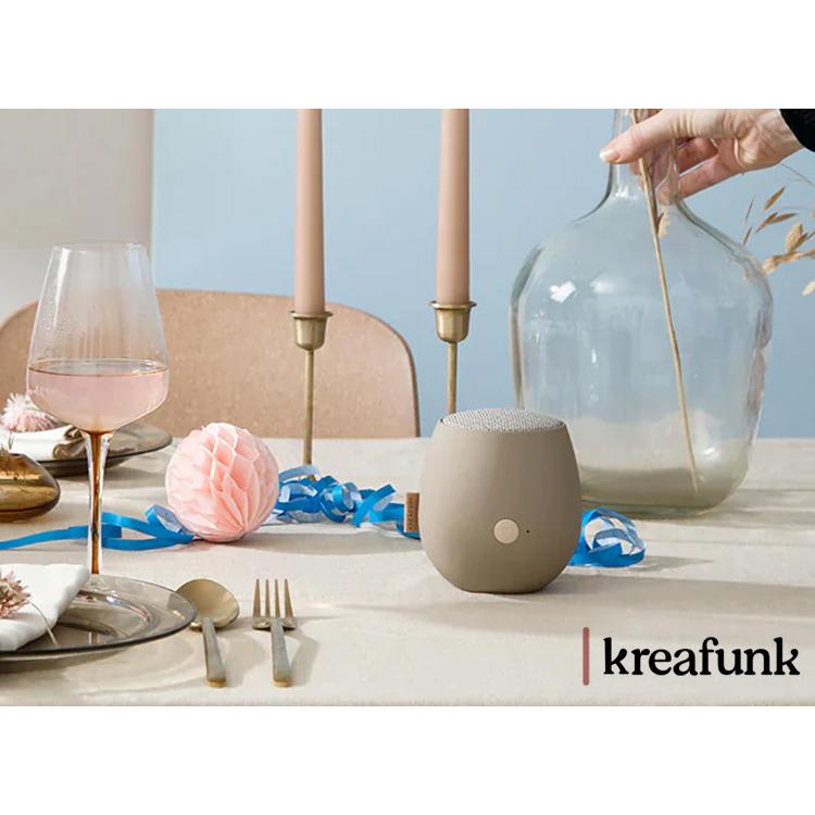 Kreafunk aJAZZ Qi スピーカー 防滴 クレアファンク Bluetooth Kreafunk aJAZZ Qi スピーカー 防滴 クレアファンク Bluetooth
