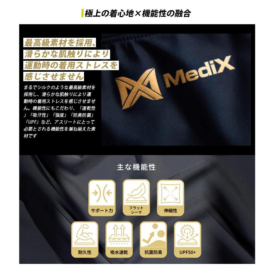Medix MIRAKIRU PRO リライブ加工 ロングスリーブ S/M/L/LL プロモデル テーピング加工 男女兼用 パフォーマンス向上 一般医療機器 赤外線効果 ...