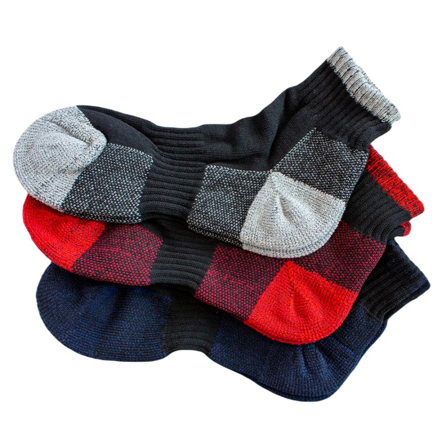 IMPACT LOCK耐久強度10倍 アンクル丈 先丸靴下 ソックス 3足組 【送料無料】 CA-236 :socks-ca236:パッション ...