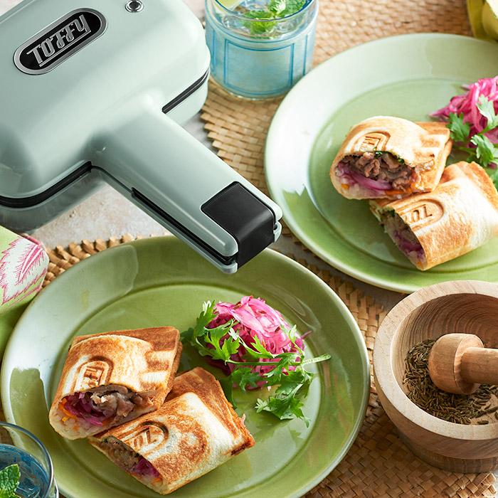【エントリーで+P5％】Toffy トフィー ハーフホットサンドメーカー （プレート交換式） K-HS5 送料無料 / ホットサンド ワッフル 電気 食パン 1枚焼き 耳まで :goods ...