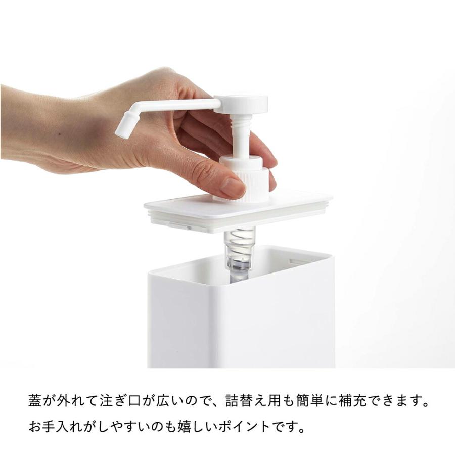 tower 山崎実業 アルコール除菌スプレーボトル スクエア タワー 公式 スリム ホワイト/ブラック 5822 5823 / 送料無料 除菌ボトル : 家具のソムリエ - 通販 ...