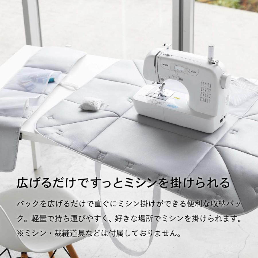 tower 山崎実業 ミシン収納バッグ タワー 公式 ホワイト/ブラック 6118 6119 送料無料 / キャリングケース キャリングバッグ 持ち運びバッグ アイロンマット : 家具の ...