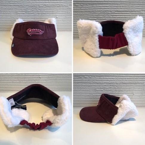 ROSASEN ロサーセン 耳あて付コーデュロイバイザー メンズ レディース ユニセックス 秋冬 ゴルフ ゴルフウェア 04651000 : ...