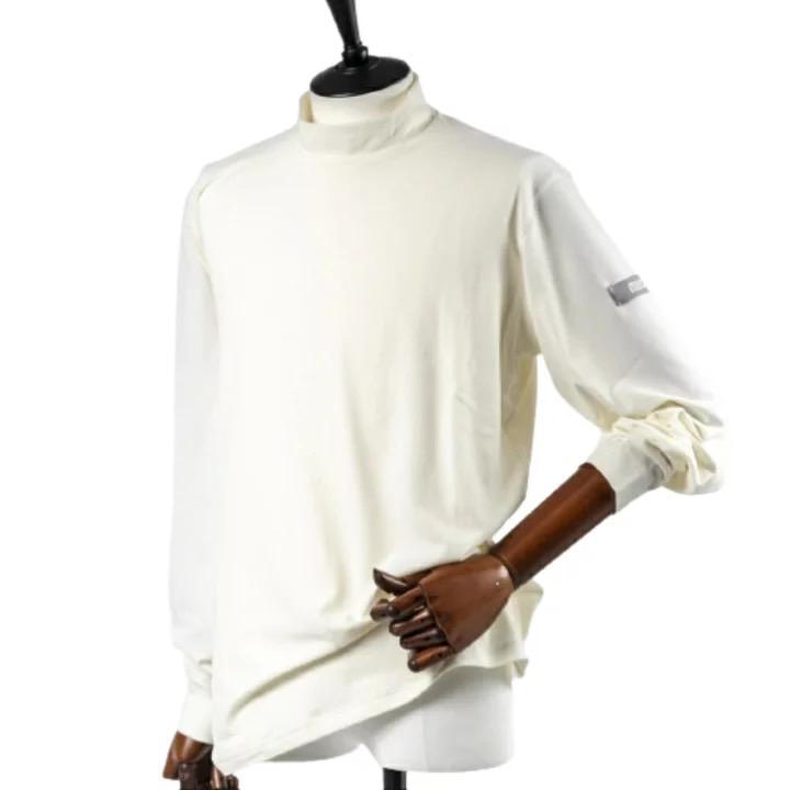 MOCO 30％OFF！ SALE！ モコ メンズ モックネック タートル ゴルフ ゴルフウェア 普段着 長袖シャツ フリース 起毛 防寒 ...