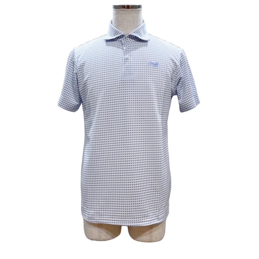 MOCO 30％SALE！ モコ HQ/JQニットギンガムチェック メンズ ポロシャツ 半袖ポロ 半袖シャツ ゴルフ ゴルフウェア ビジネス 吸水速乾 21-2241244 セール ...