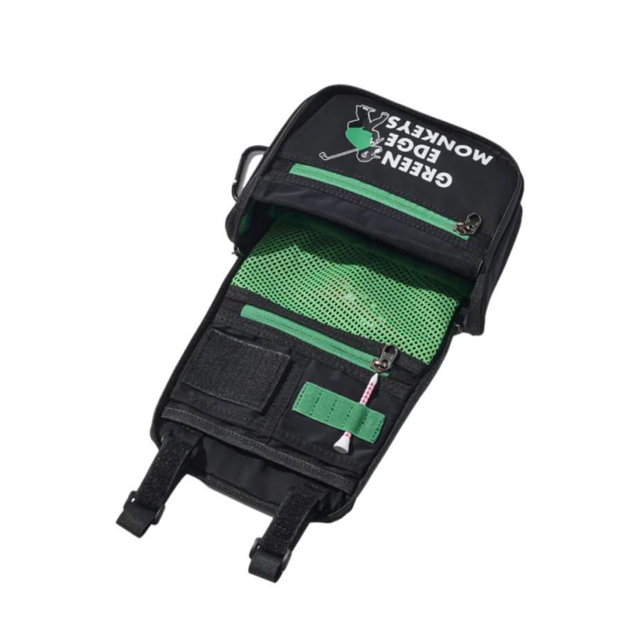 GREEN EDGE MONKEYS グリーンエッジモンキーズ Golf pouch #7304-46 ゴルフ ツールケース ポーチ 小物入れ ファスナー開閉 ギフト プレゼント ...