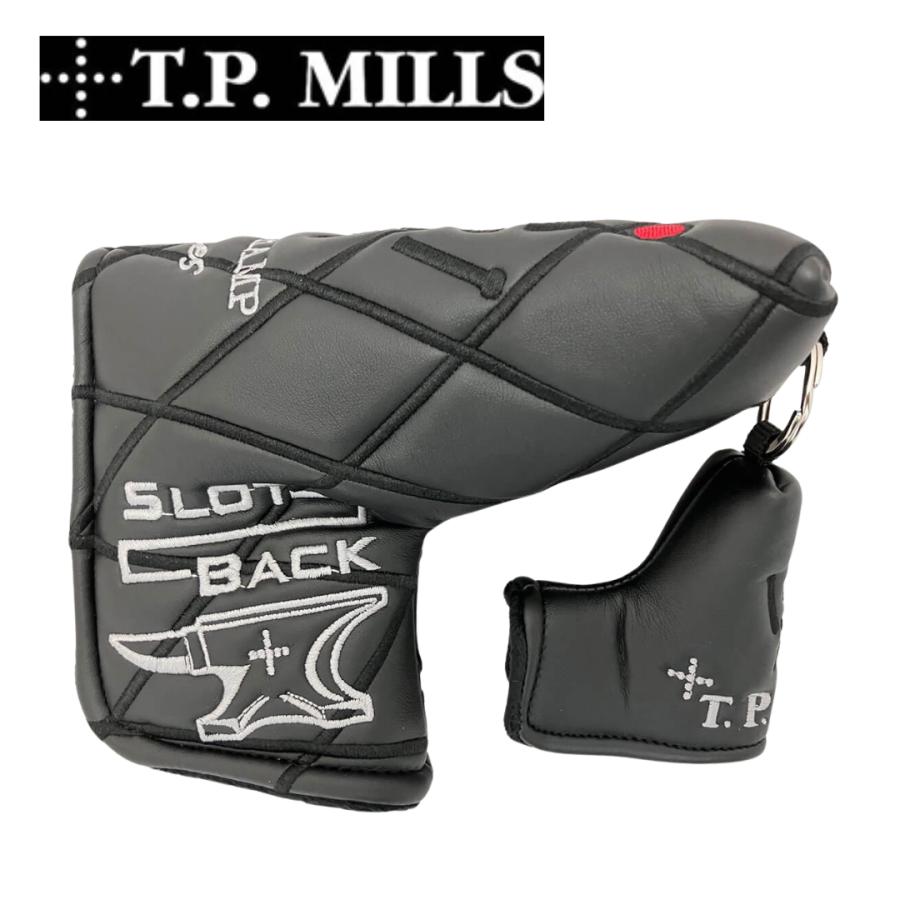 T.P.MILLS TPミルズ Club Champ w/ Charm Putter Cover クラブチャンプ パターカバー ブレード ミッドマレット マグネット式 クリップ付き ギフト ...
