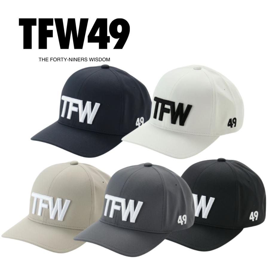 TFW49 TECHNICAL CAP-3 メンズ レディース キャップ 帽子 ゴルフ ゴルフグッズ タウンユース サイズ調整可能 ギフト プレゼント T132510014 ...