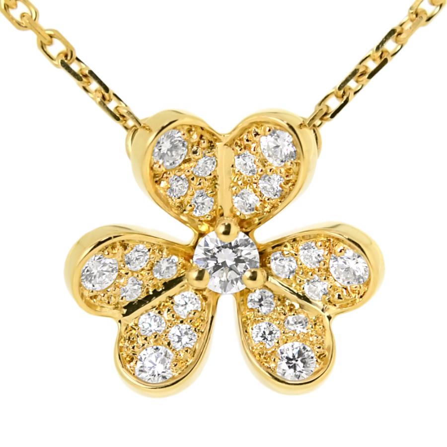 フリヴォル [中古] ヴァンクリーフ&アーペル ダイヤモンド ペンダント ネックレス ミニモデル 38/40cm K18YG イエローゴールド VCARP24000 : 質かわむら - 通販 ...