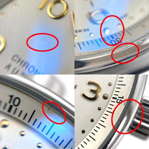 [中古] IWC ポルトギーゼ クロノグラフ IW371401 自動巻き ステンレススチール ワニ革 シルバー スモールセコンド 41mm アイダブリューシー :B2402-0082:質 ...