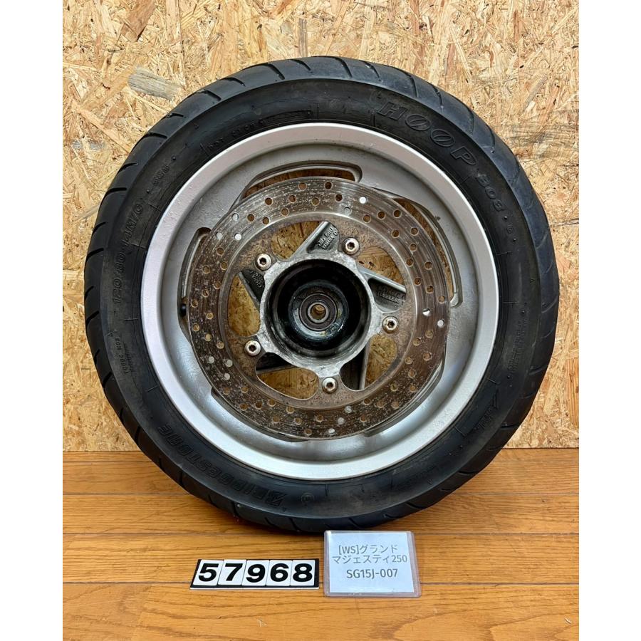 【送料無料!!】[WS 57968]@ヤマハ YAMAHA グランドマジェスティ250 SG15J-007 フロントホイール : PAWNS - 通販 - Yahoo!ショッピング