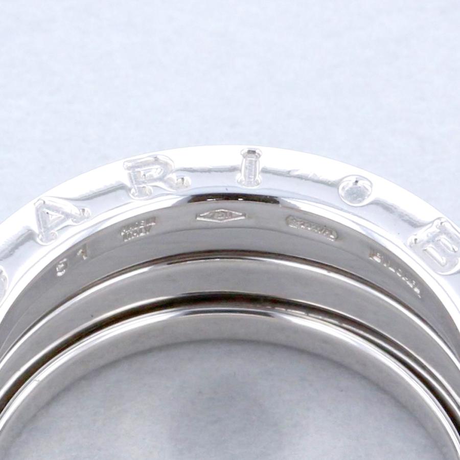 BVLGARI 【中古】 （ブルガリ） B-ZERO1 750WG K18 K18WG M ブランドジュエリー 指輪 ＃51 51号 AN191026 used:A ビーゼロワン ...