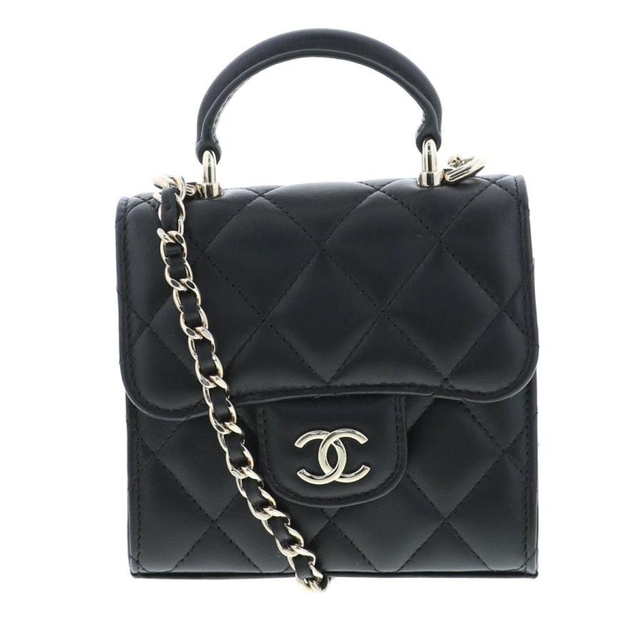 【決算セール】【即日発送・水曜定休日・木曜発送】【中古】【RI】CHANEL シャネル AP2682 ミニミニ マトラッセ チェーンクラッチ ...