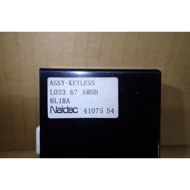 マツダ MPV E-LVEW キーレス コンピューター CPU Naldec 41075 54 L023-67-5R0D : 有限会社川崎興業 ...